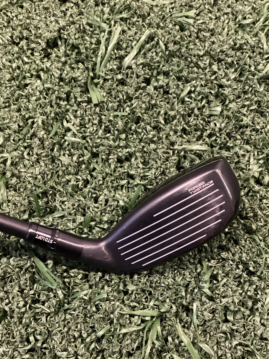 TaylorMade QI10 Tour HYBRID 19.5° – XSTIFF (DEMO – Left) – The Golf Warehouse