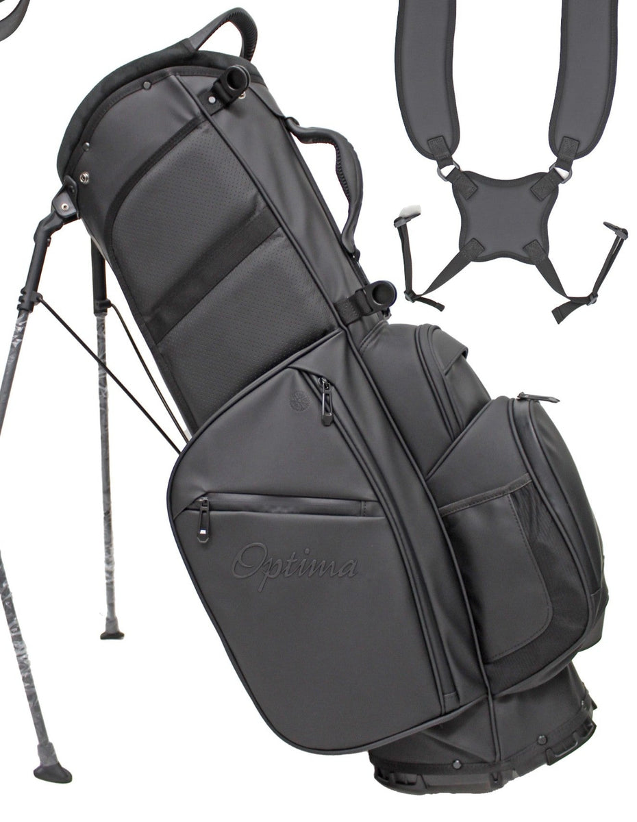 Optima Golf Bag PU Stand – The Golf Warehouse